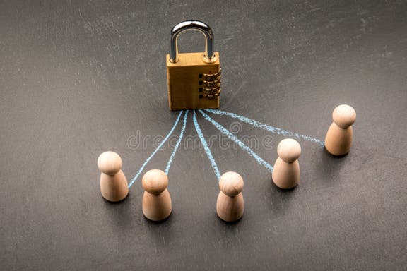 Conceptual Illustration of Personal Data Security and Centralized ...