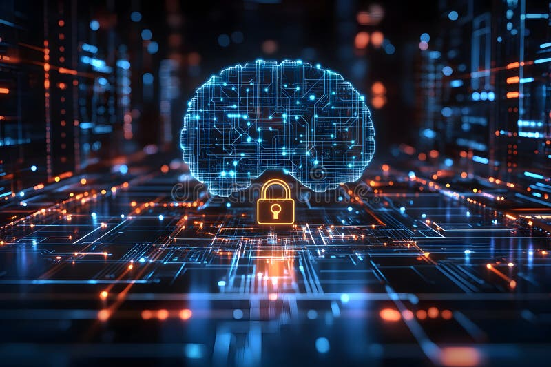 A Conceptual Illustration Representing the Concept of AI and Privacy ...