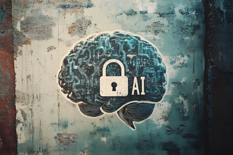 A Conceptual Illustration Representing the Concept of AI and Privacy ...