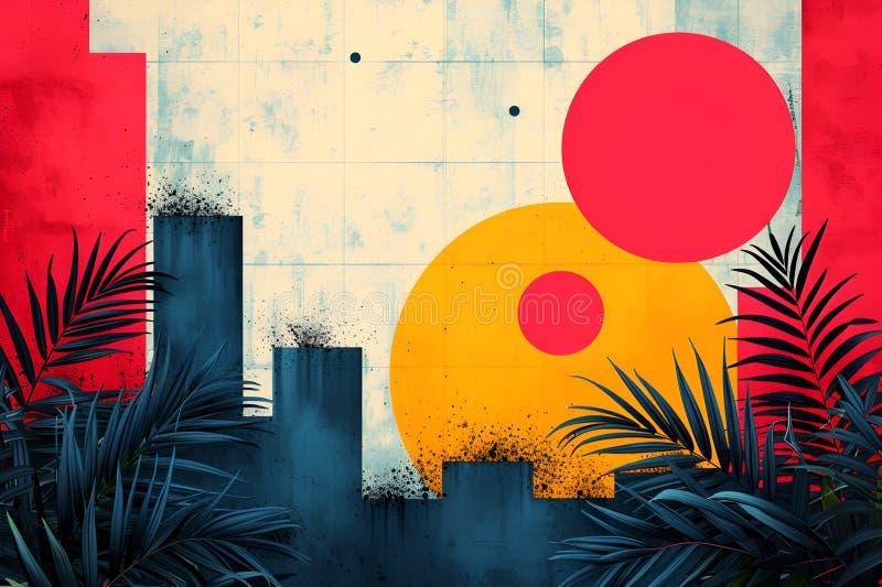 Conceptual Illustration Simple and Concise, Layout for Advertising ...