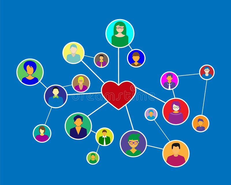 Conceptual Illustration on the Theme of Communication and Information ...