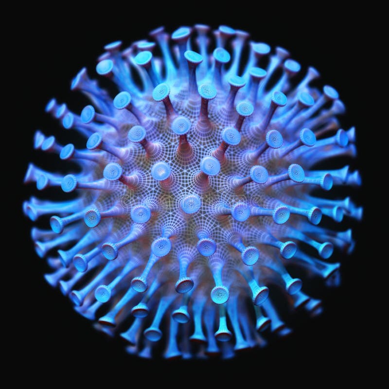 Virus Infections Viruses Mutation Conceptual Structure Stock Photo ...