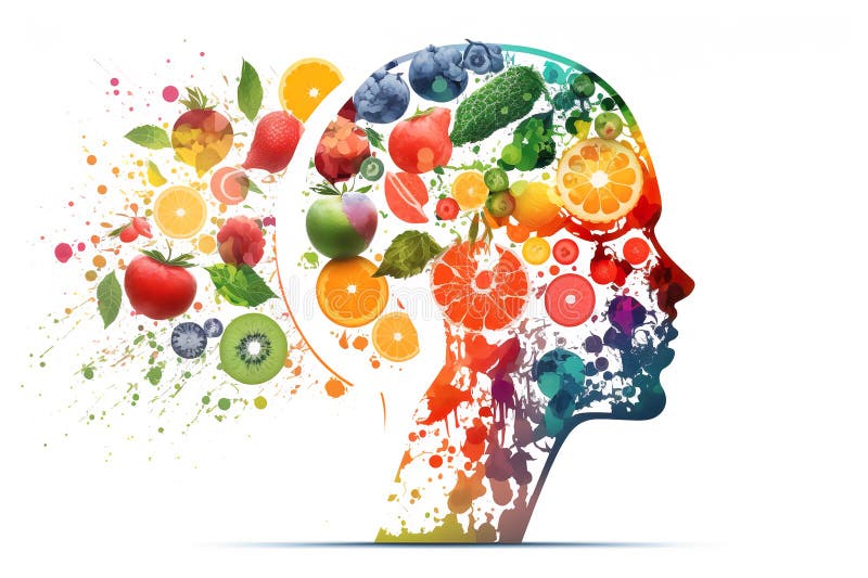 A Conceptual Image of the Benefits of Fresh Fruit for Brain Health ...