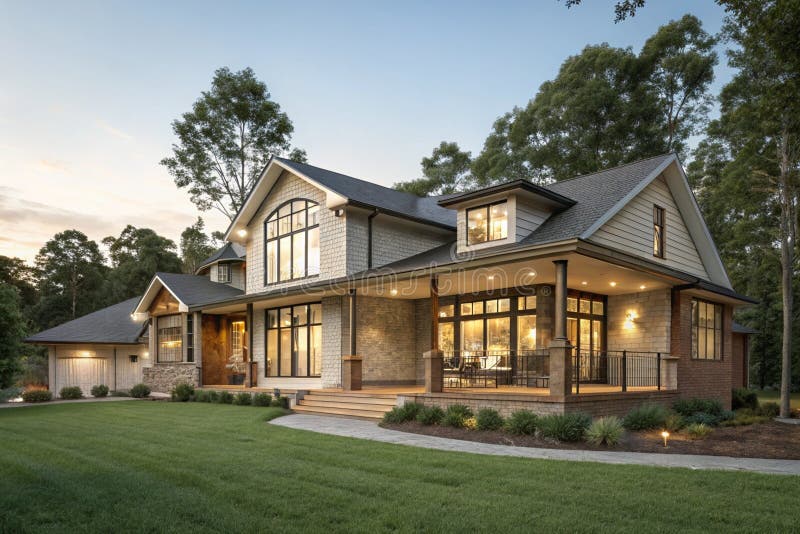 Concept Image of Building Your House Stock Illustration - Illustration ...