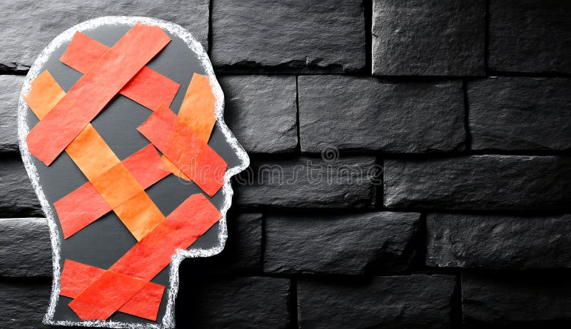 A Conceptual Image Depicting Mental Constraints and the Burden of ...