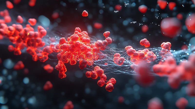 Conceptual Image Fight Flight Response Stock Photo - Image of networks ...