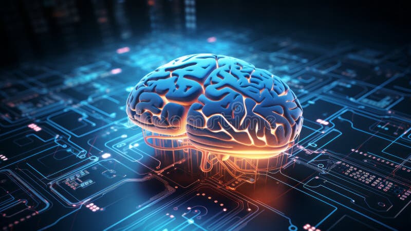 Brain Encased Light Bulb, Illuminating Intelligence for a Brighter ...