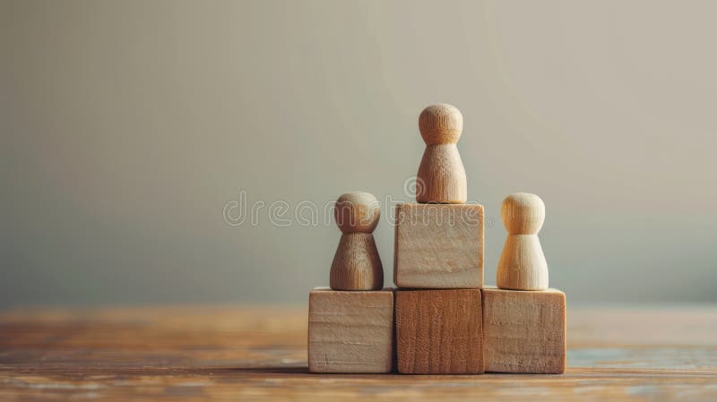 Conceptual Image of a Hierarchical Structure Representing Stock ...
