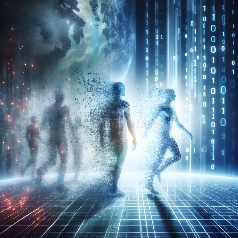 Digital Beings Stock Illustrations – 1,719 Digital Beings Stock ...