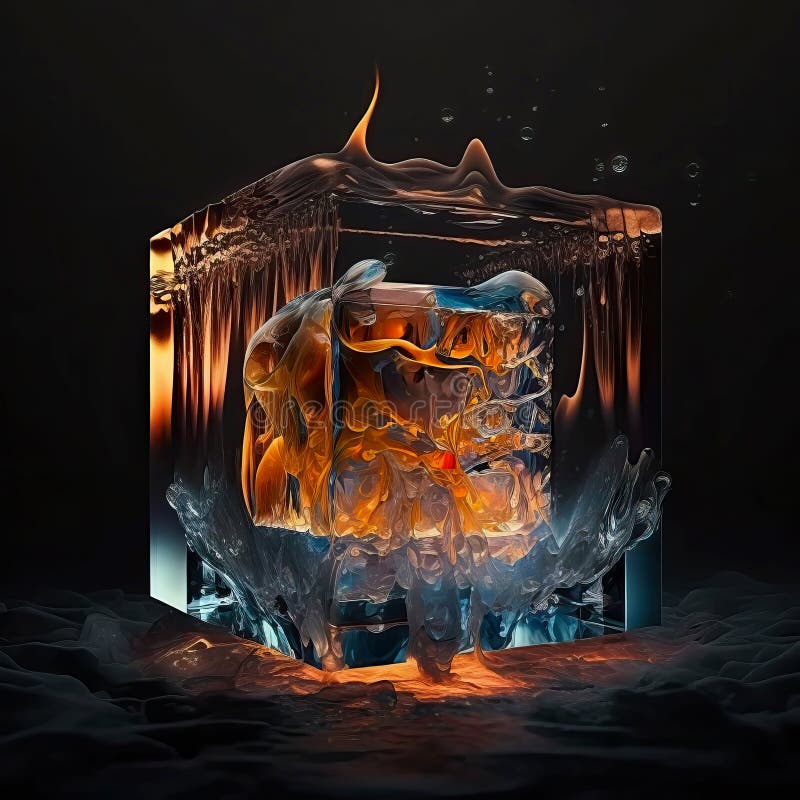 Fire Melting Ice Stock Illustrations – 287 Fire Melting Ice Stock ...