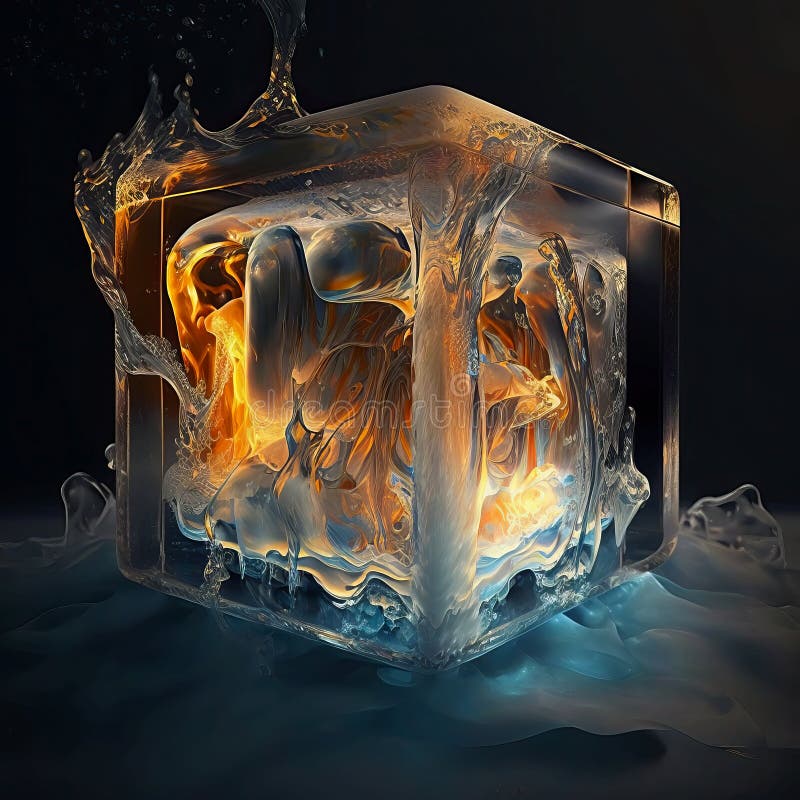 Cube Fire Flames Stock Illustrations – 127 Cube Fire Flames Stock ...