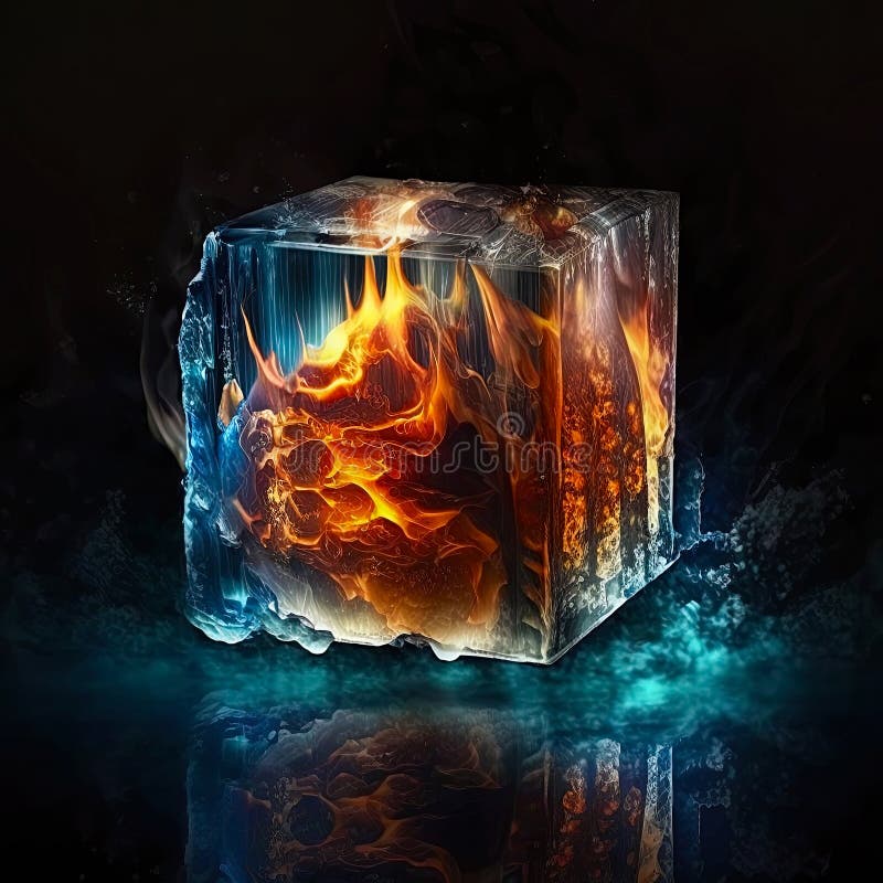 Fire Melting Ice Stock Illustrations – 287 Fire Melting Ice Stock ...