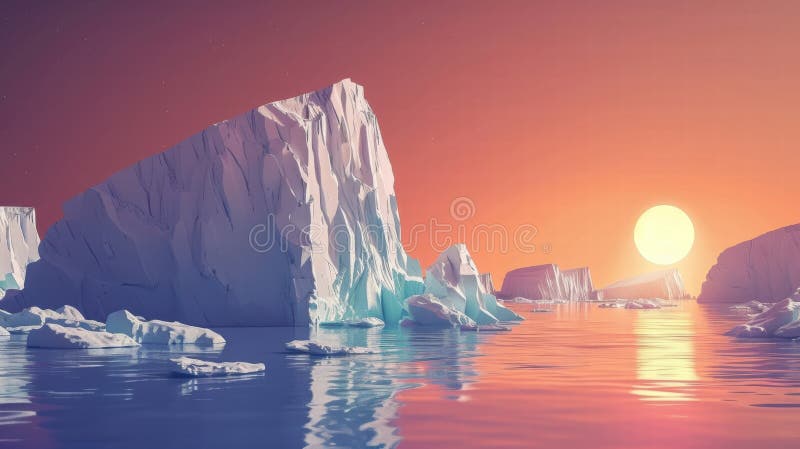 Conceptual Image Illustrating the Devastating Effects of Global Warming ...