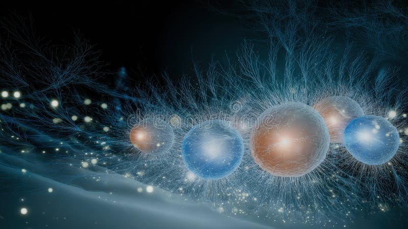 Conceptual Image of Immune System Resilience with Modern Technology Solutions Stock Image ...