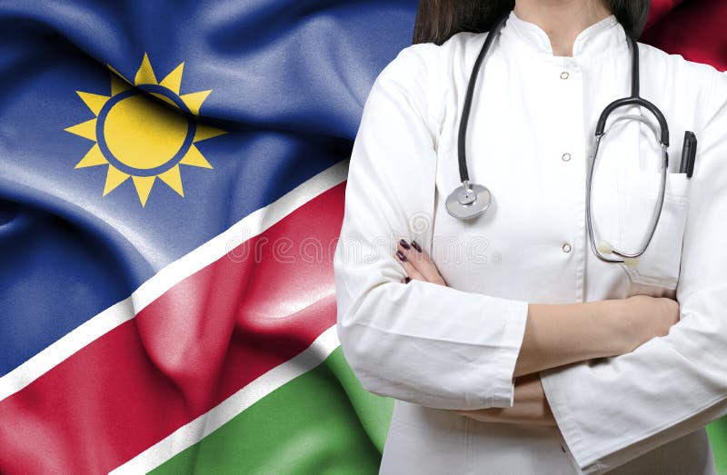 Conceptual Image of National Healthcare System in Namibia Stock Photo ...