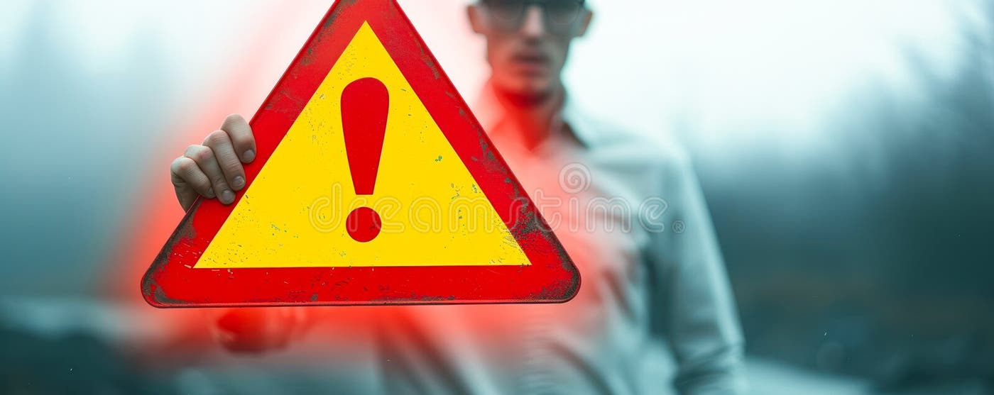 Critical Alert Triangle Stock Illustrations – 33 Critical Alert ...
