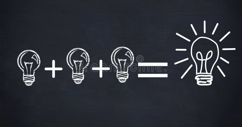 Conceptual Image of Power Efficiency Stock Illustration - Illustration ...