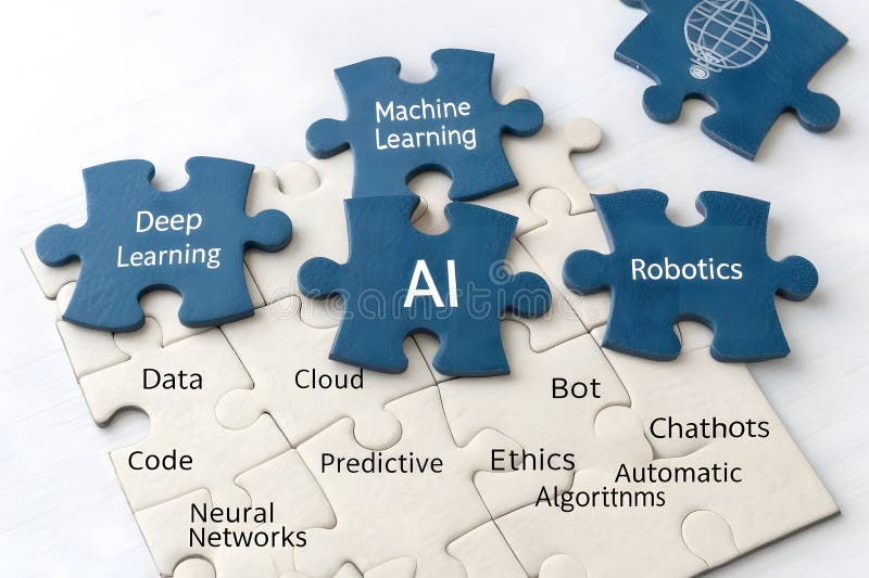 A Conceptual Image Representing Artificial Intelligence (AI) Using a ...