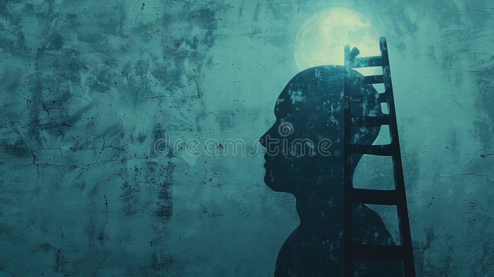 Conceptual Image Representing Human Reinvention and Mindset Evolution ...