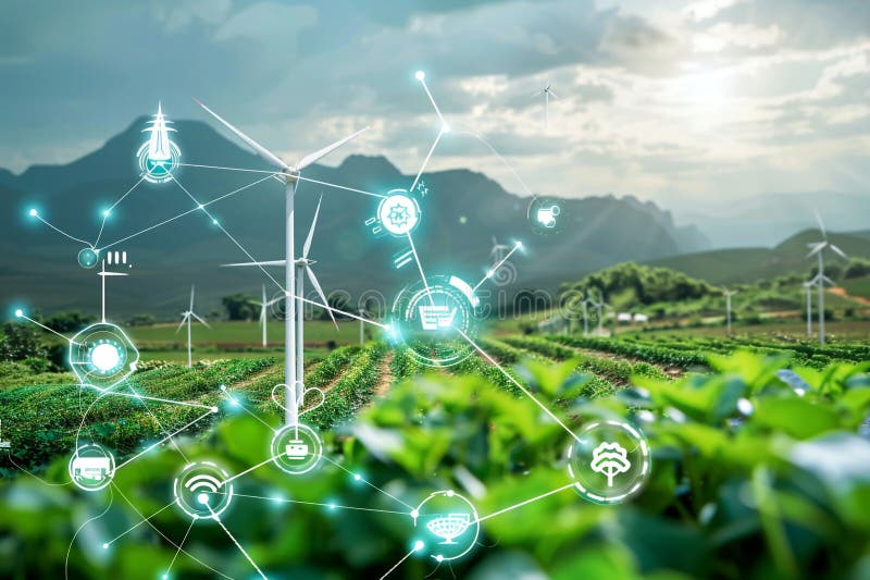 A Conceptual Image Showcasing the Integration of Green Energy Solutions ...