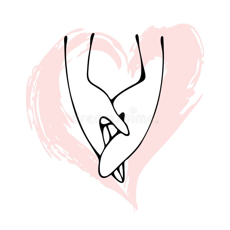 Conceptual Image of Two Hands Forming a Heart. Vector Stock Vector ... Conceptual Image of Two Hands Forming a Heart. Vector Stock Vector ...