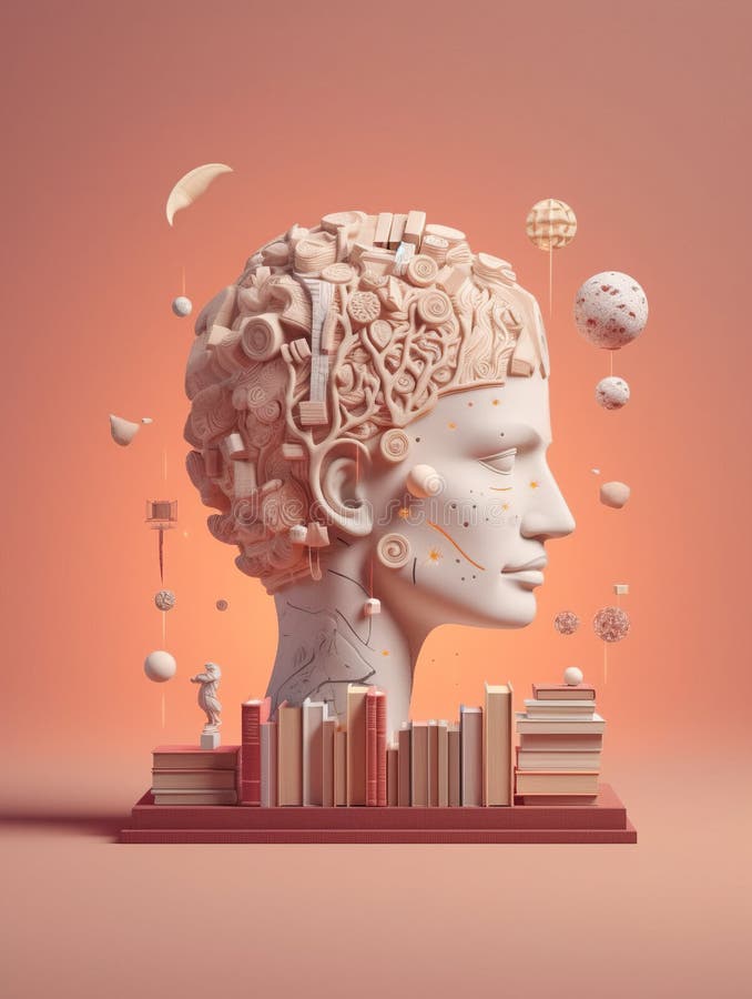 The Conceptual Image Which Symbolizes Interrelation between a Human ...