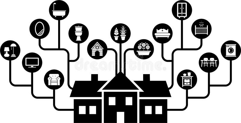 Home appliances icons stock vector. Illustration of dishwasher - 23933385