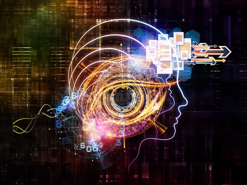 Conceptual Symbolic Meaning Stock Photo - Image of fractal, line: 104150360