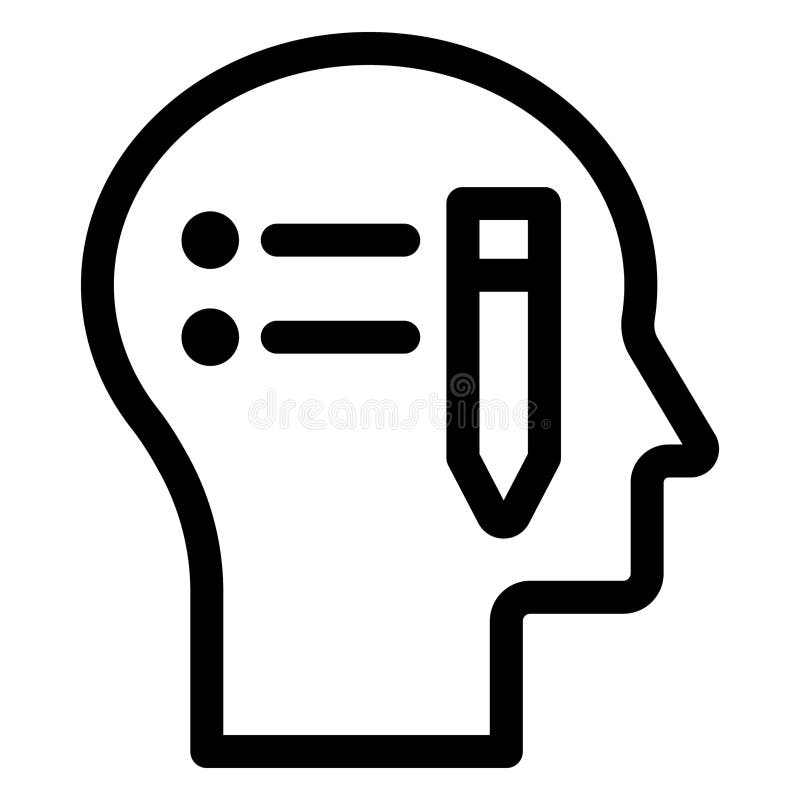 Conceptual Learning, Creative Learning, Line Vector Icon Which Can ...