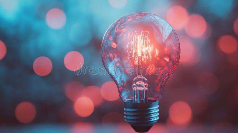 Conceptual Light Bulb Symbolizing Innovation and Creative Business ... Conceptual Light Bulb Symbolizing Innovation and Creative Business ...