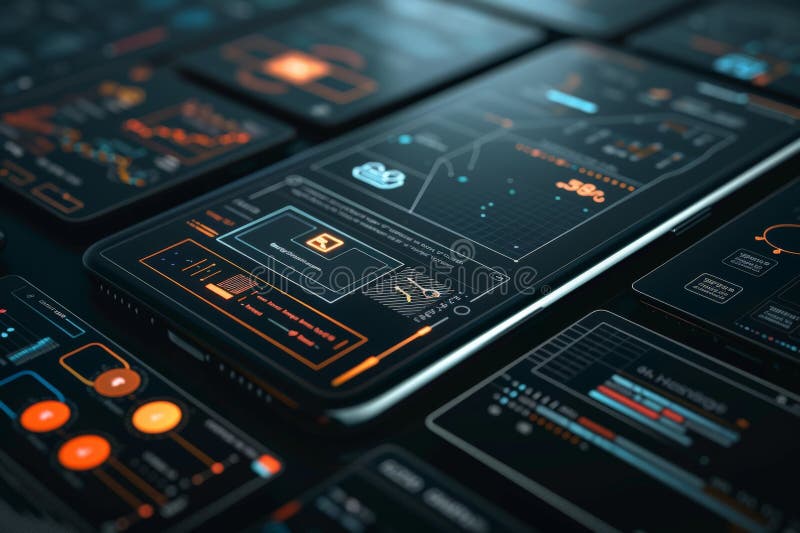 A Conceptual Mobile Phone with a Disassembled Interface. User ...