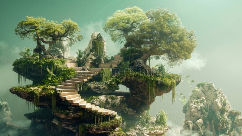 Conceptual Mockup Design Stimulating Imagination and Creativity. Stock ...