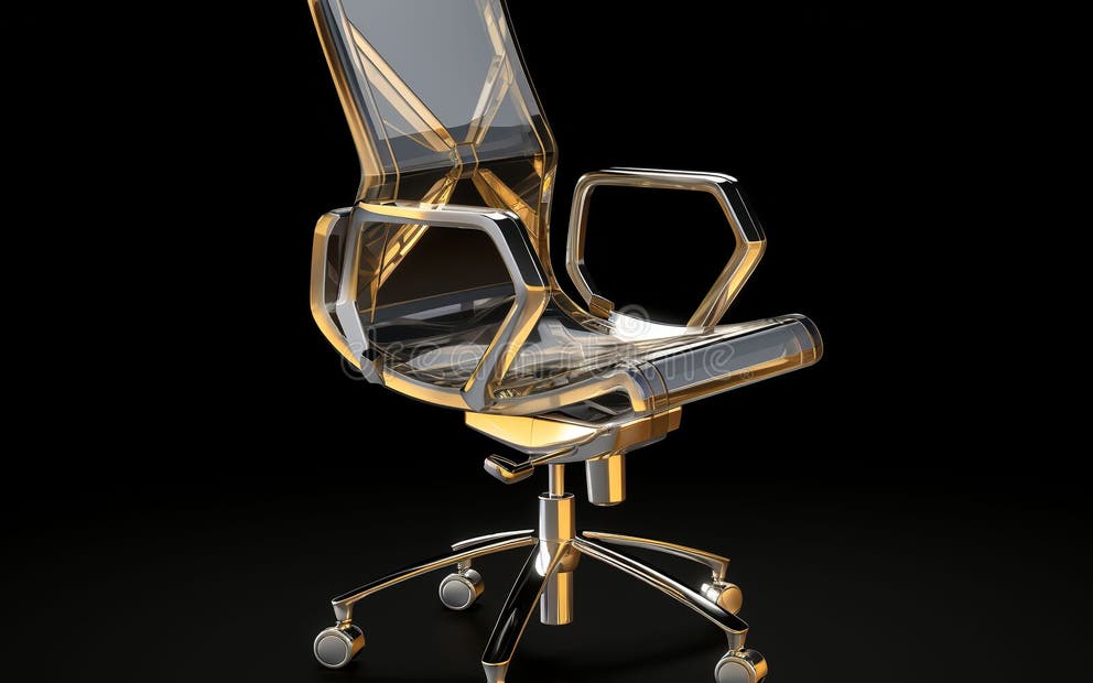 A Conceptual Model of a Chair Made of Expensive Materials,Generated by ...