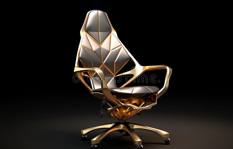 A Conceptual Model of a Chair Made of Expensive Materials,Generated by ...