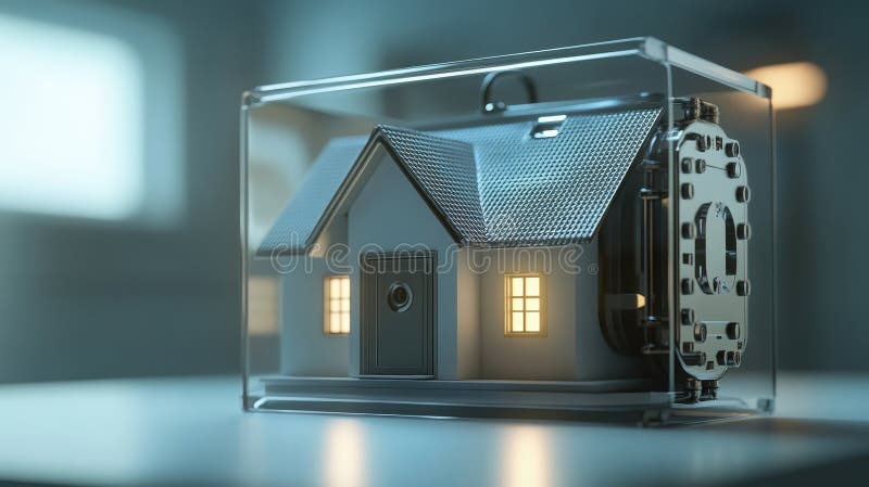 Conceptual Model of Property Loan and Collateral Stock Illustration ...