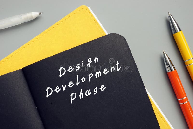 Conceptual Photo about Design Development Phase with Handwritten Text ...