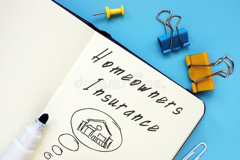 Conceptual Photo about Homeowners Insurance with Written Text Stock ...