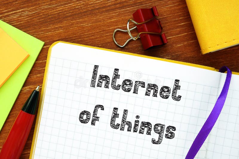 Conceptual Photo about Internet of Things with Written Text Stock Image ...