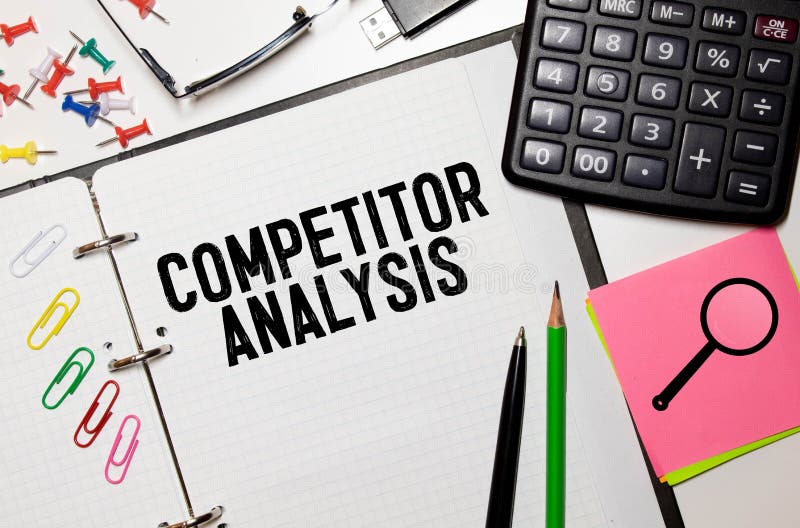 Conceptual Photo Showing Printed Text Competitor Analysis Stock Photo ...