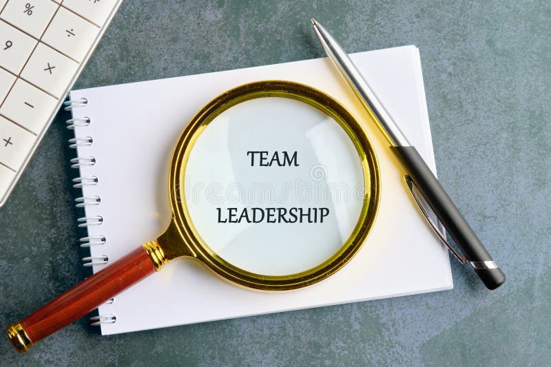 A Conceptual Phrase on the Topic of Business TEAM LEADERSHIP. Concept ...