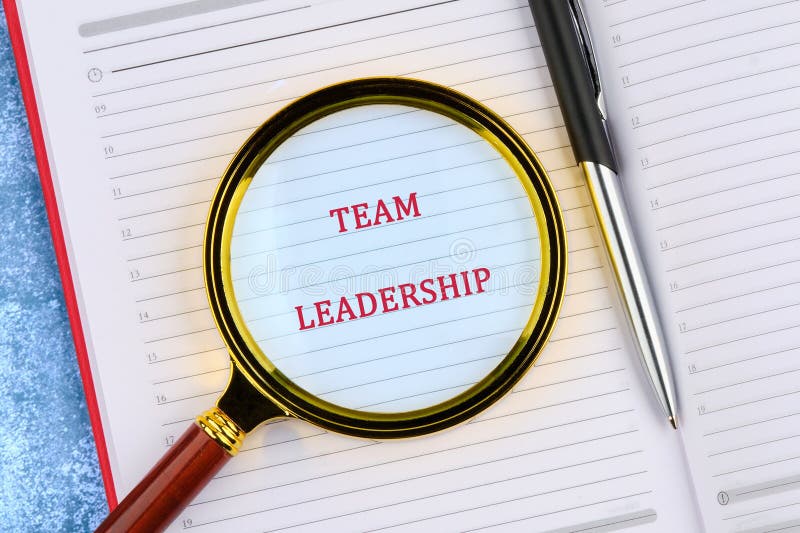 A Conceptual Phrase on the Topic of Business TEAM LEADERSHIP. Concept ...