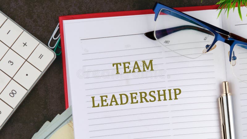 A Conceptual Phrase on the Topic of Business TEAM LEADERSHIP. Concept ...