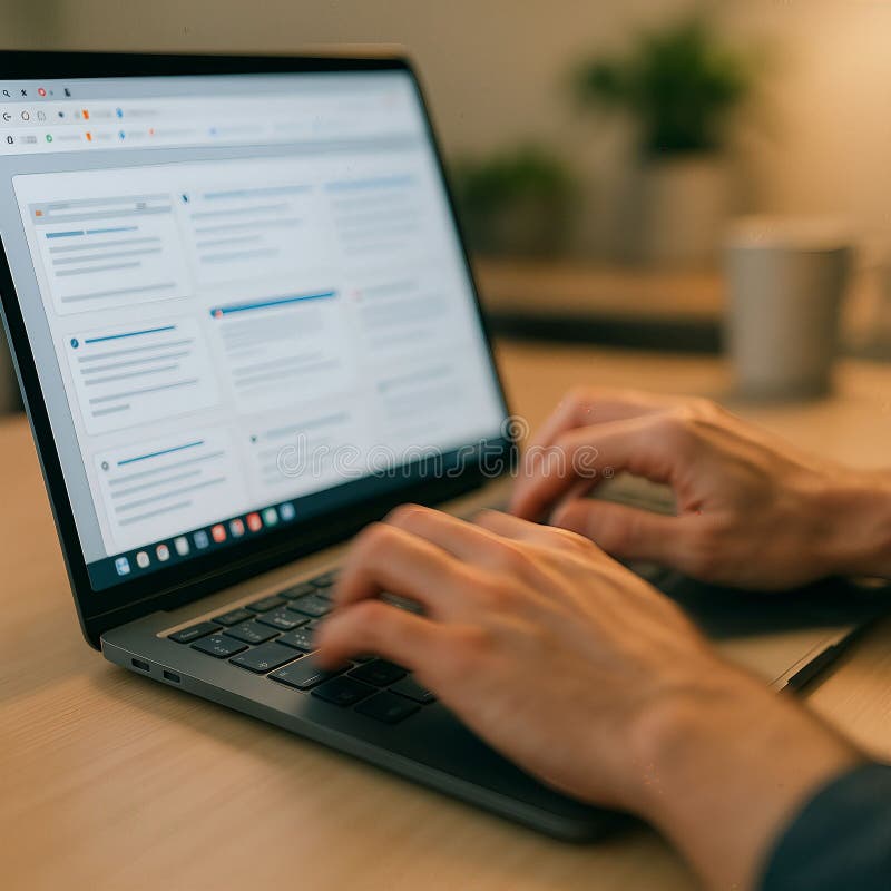 Fast Typing on Laptop with Multiple Tabs – Digital Overwhelm and Modern ...