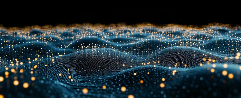 A Conceptual Representation of Digital Technology, Showcasing Complex ...