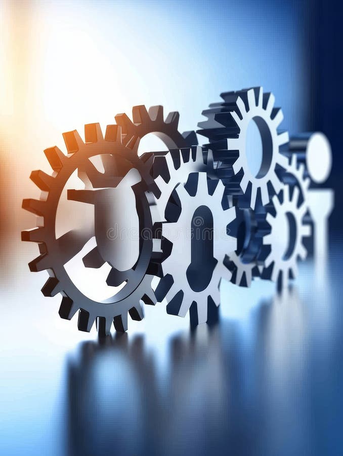 Conceptual Representation of Gears in Motion a Visually Striking ...