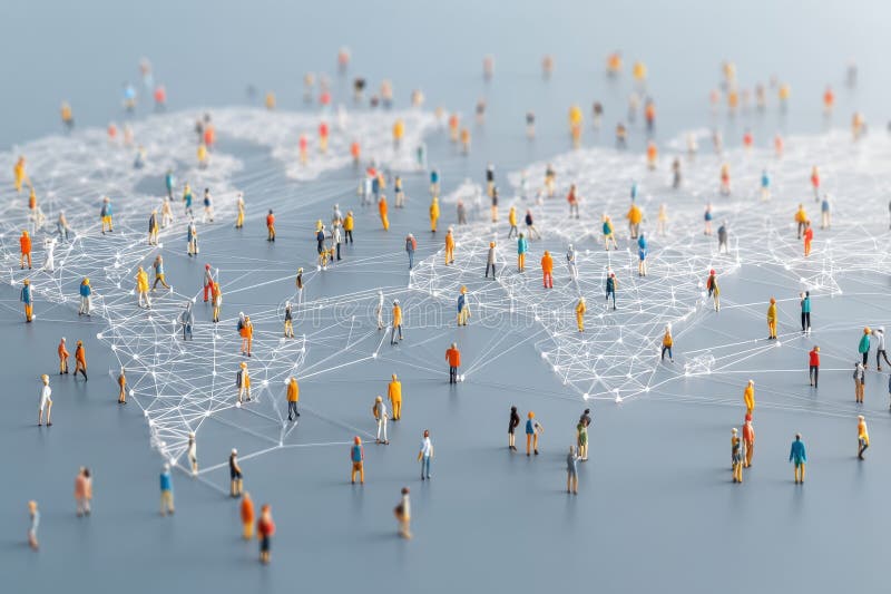 Conceptual Representation of Global Influencer Connection with Avatars ...