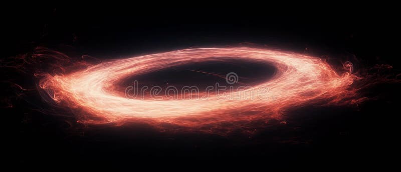 Conceptual Representation of Swirling Flames in a Dark Backdrop ...