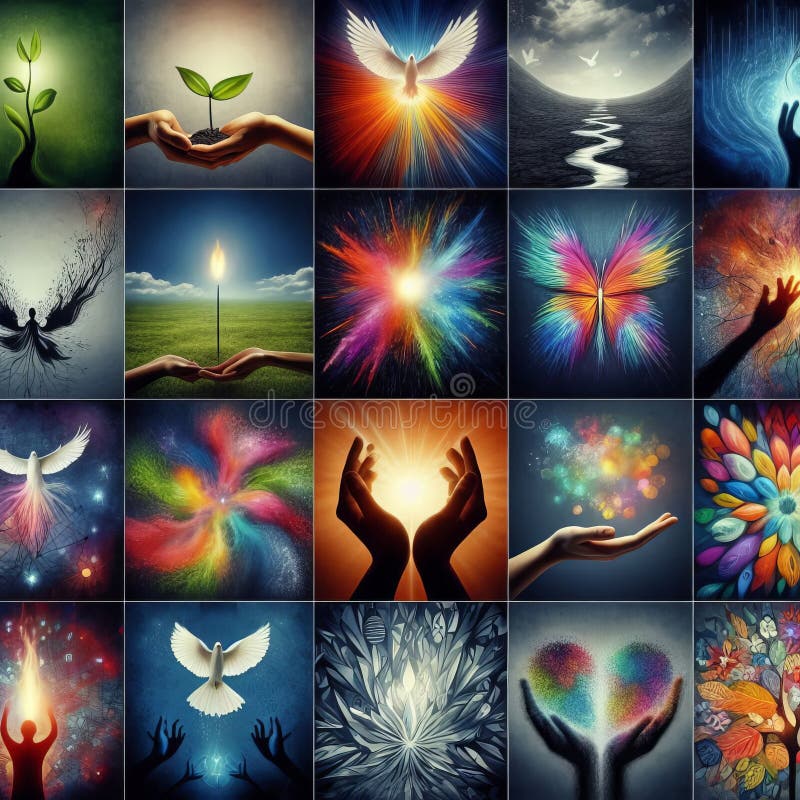 Conceptual Representations New Life Represented by Sprouting See Stock ...