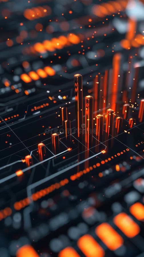 Conceptual Representing Market Demand. Stock Illustration ...