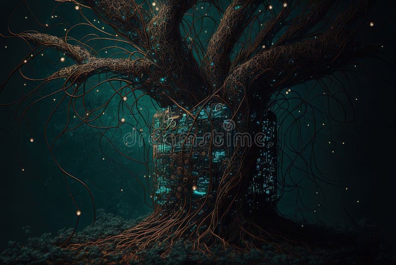 Conceptual Scene of Artificial Intelligence, Technology and Engineering ...